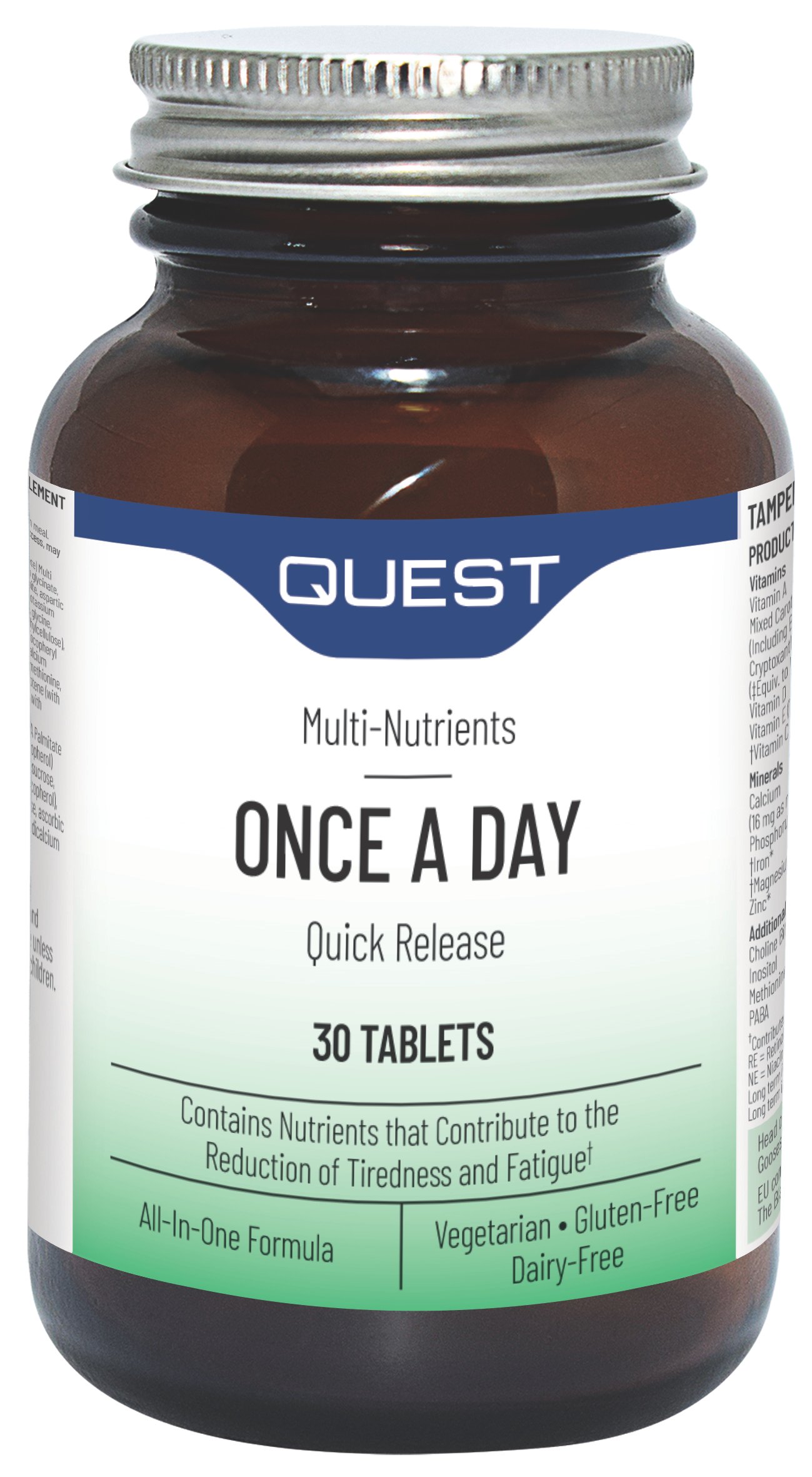 Quest OAD Immune Multi Tabs 30's - Vit C, D, A, Zinc, Selenium ...