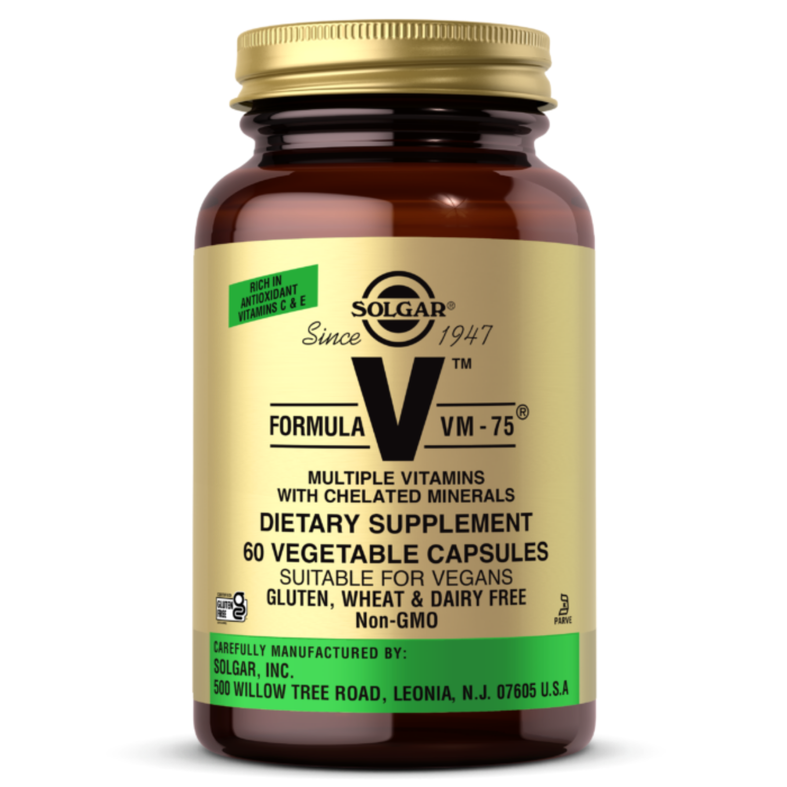 Solgar VM75 Multivitamin 60's - Bigwig Health